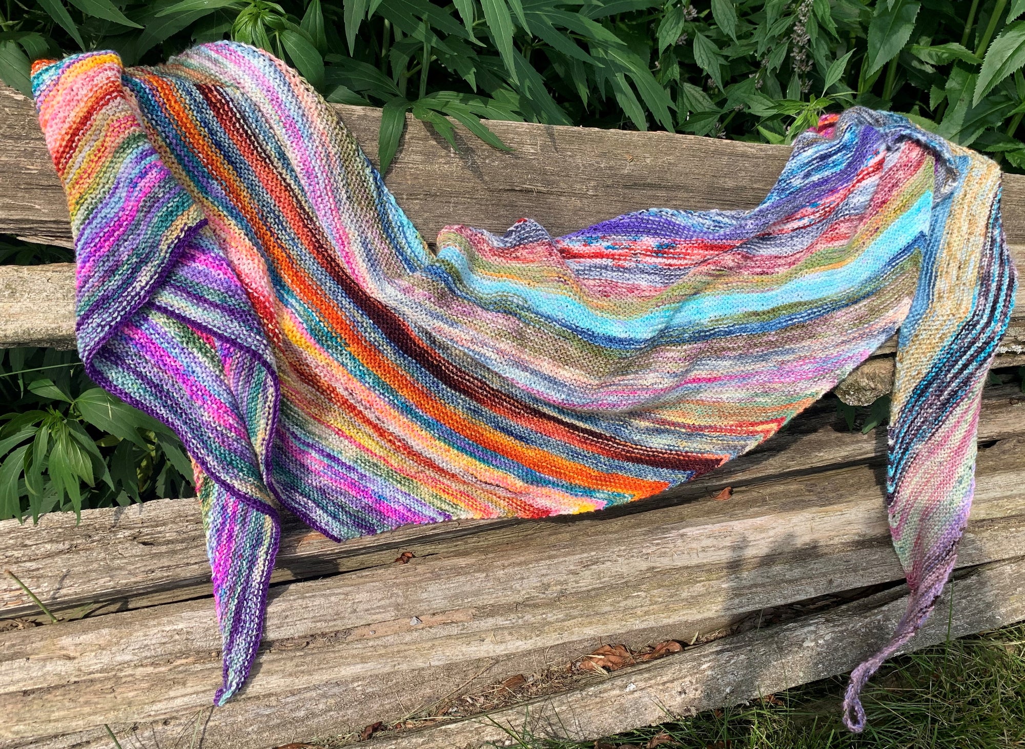 Tangled Poets “Pickle Jar Kit” - Striped Cowl – Aberdeen’s Wool Company